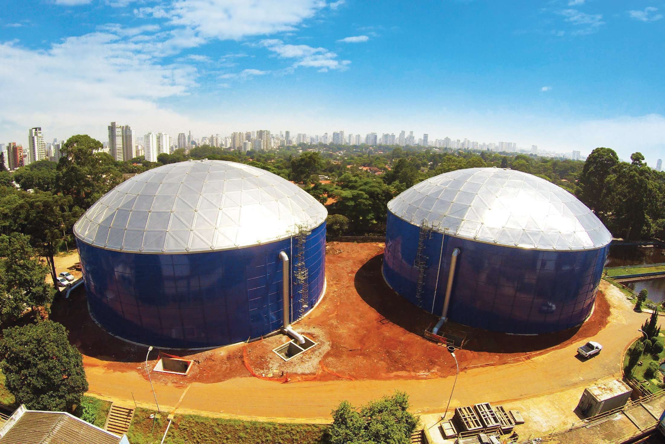 Potable Water | Bolted Tank & Aluminum Dome | Tank Connection