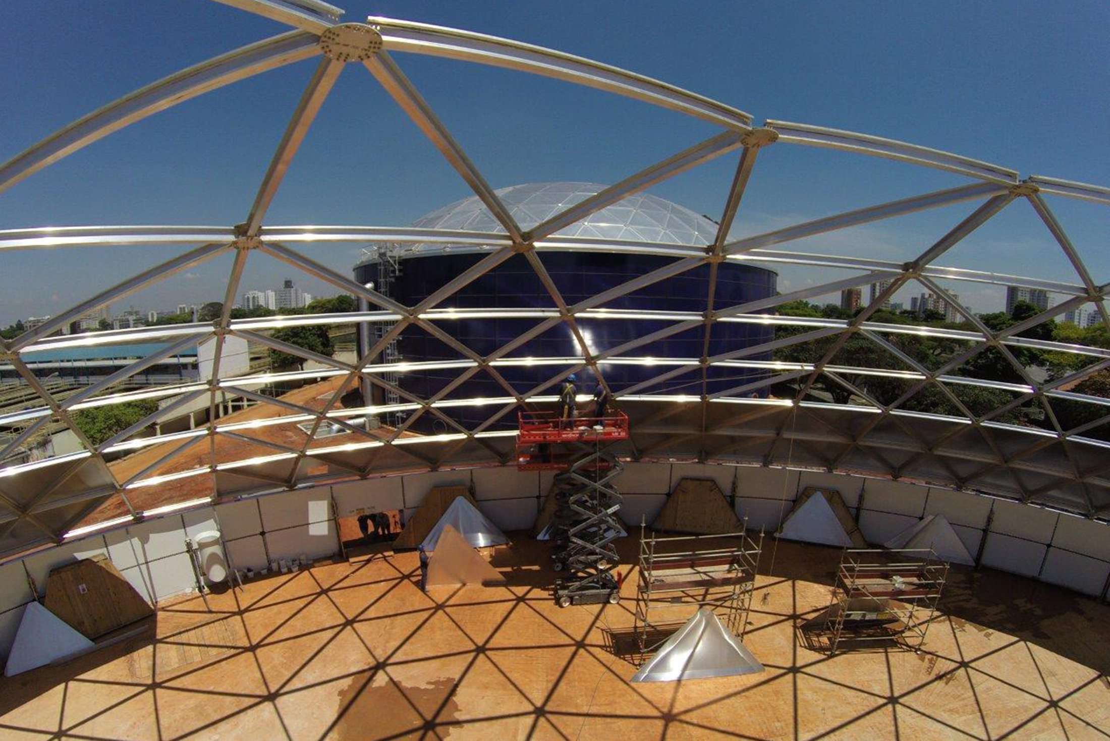 Potable Water | Bolted Tank & Aluminum Dome | Tank Connection