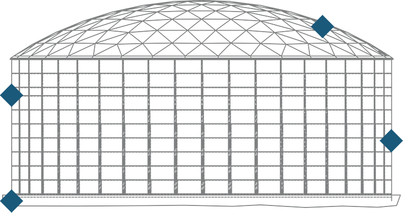 Potable Water | Bolted Tank & Aluminum Dome | Tank Connection